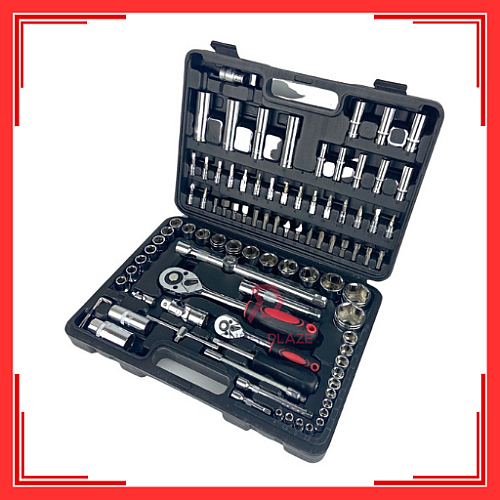94pcs Socket Set Ratchet Box Spanner Wrench Hand Tools Set For Automotive